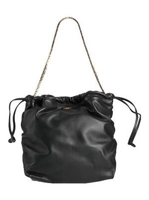 MOSCHINO Woman Shoulder Bag Black Size - Leather