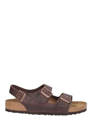 BIRKENSTOCK Sandals Dark Size Leather - Brown