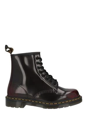 Dr. Martens 1460 Arcadia Leather Lace-up Ankle Boots - Plum