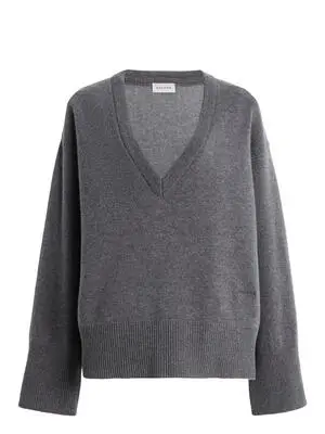 HOUSE OF DAGMAR Knit Wool Sweater - Grey