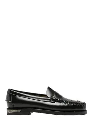SEBAGO Round-toe Loafers - Black