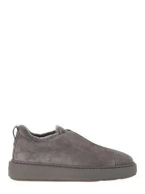 Santoni Santoni Victory Platform Sneakers Gray