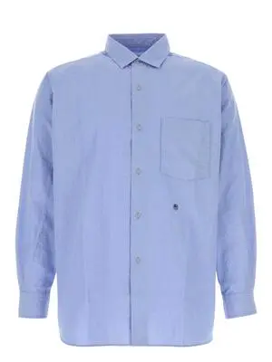 Nanamica Regular Collar Shirt - Light Blue