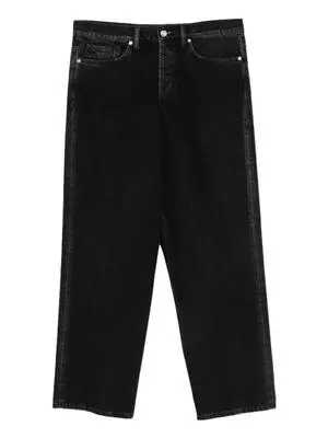 NINE:INTHE:MORNING Casual Trousers With Belt Loops - Black