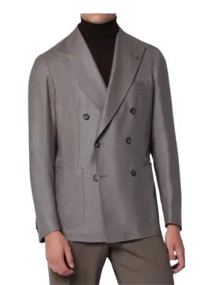 Tagliatore Double-breasted Tailored Blazer - Grey