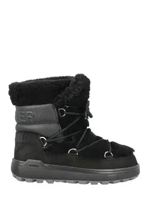 Bogner BOGNER Quilted Lace-Up Boots Black