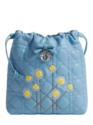 Dior Dioriviera Adiorable Mini Bucket Bag - Blue