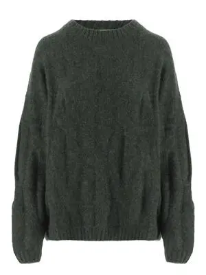 ALLUDE Allude Ribbed Hem Sweater