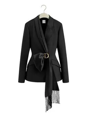 Dior Fitted Jacket - Black