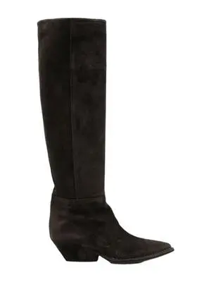 Roberto Del Carlo Pointed-toe Tall Boots - Brown