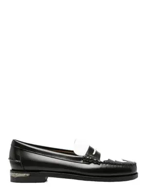 SEBAGO Round Toe Loafers - Black