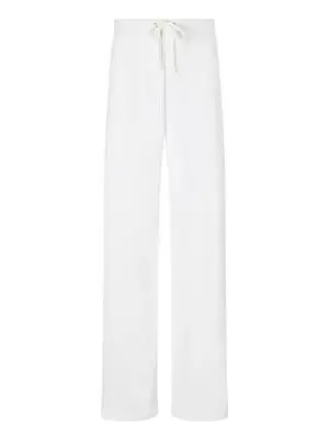 JAMES PERSE Cotton-terry Wide-leg Track Pants - No