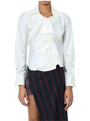 VIVIENNE WESTWOOD Vivienne Westwood Drunken Draped Long Sleeved Shirt