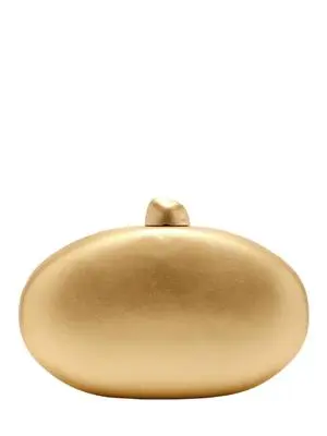 Cult Gaia Eviana Clutch Brassy