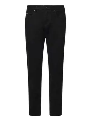 Dolce & Gabbana Casual Trousers With Belt Loops - Black