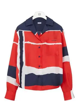 LOEWE Pyjama Blouse In Silk
