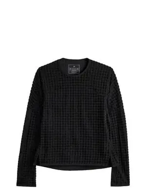 Y3 Long Sleeve Knitted Running Top - Black