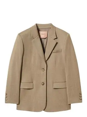 TWINSET Matte-satin Blazer - Nude