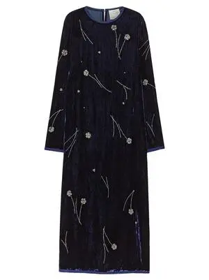 FORTE_FORTE Velvet Midi Dress - No