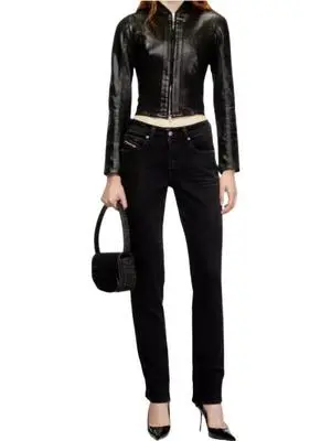 DIESEL® D-jiann 1992 Slim Fit Jeans - Black