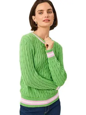 Lilly Pulitzer® Brockton Crew Neck Sweater - Pink