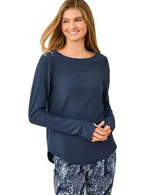 Lilly Pulitzer® Luxletic Affirmation Pullover - Navy