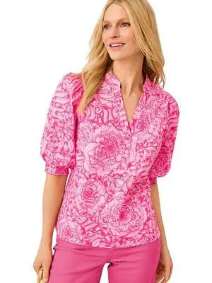 Lilly Pulitzer® Mialeigh Top - LILLY PULITZER® Pink