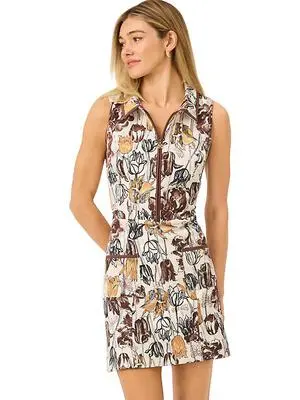 Lilly Pulitzer® Upf 50+ Luxletic Catarina Dress In Contrast Framing - Coconut