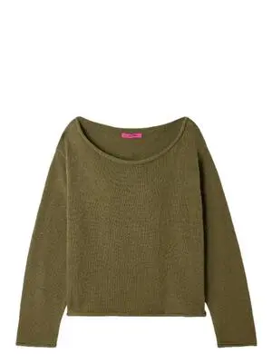 THE ELDER STATESMAN The Elder Statesman Oversized Cotton Sweater
