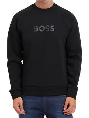 Hugo Boss Long-sleeve Sweatshirt - Black