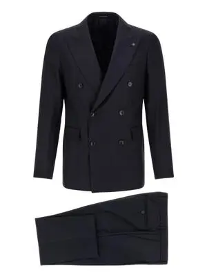 Tagliatore Double-breasted Suit - Dark Blue