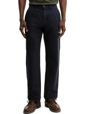 Barbour Moleskin Tailored Fit Pants - Navy