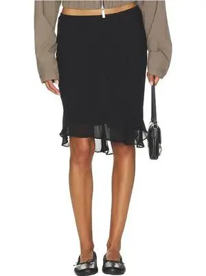 With Jéan Penny Skirt - Black