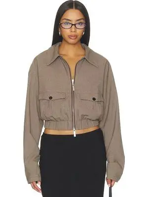 With Jéan Billy Jacket In Brown - Check