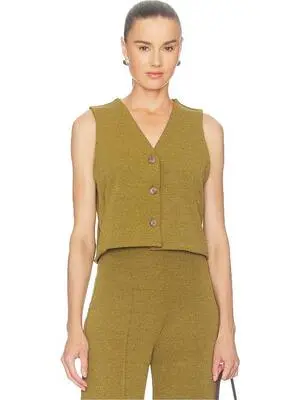 RIPLEY RADER Knit Vest - Chartreuse