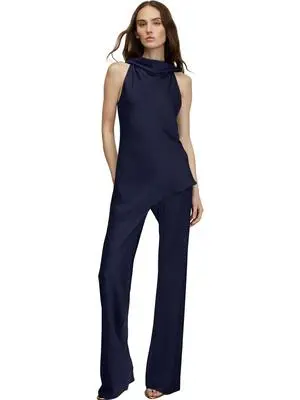 Veronica Beard Veronica Beard Radford Asymmetrical Top Navy