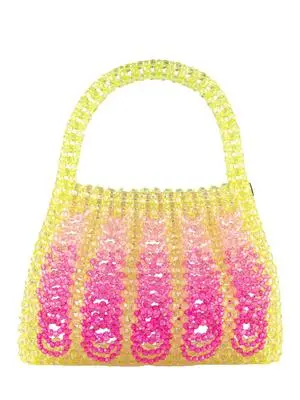 TILLIE BEADS Sunset Pop Beaded Bag - Green