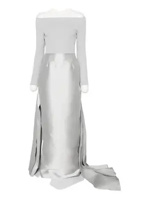 SOLACE LONDON Solace London Grey Dresses - Evening Dresses Women