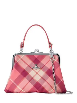 VIVIENNE WESTWOOD Granny Frame Purse - Pink