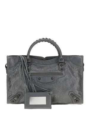 Balenciaga Grey Tote Bags - Gray