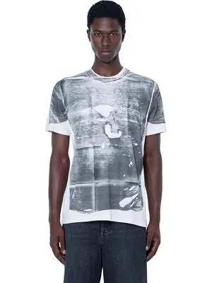 Acne Studios Tromp-l'œil T-shirt - Gray