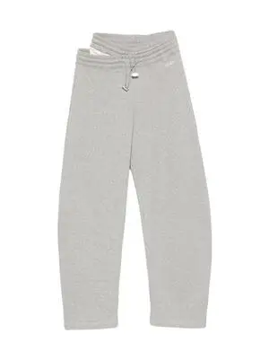 Attico Grey Trousers Track Pants - Gray