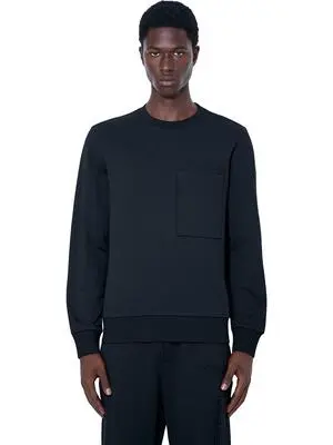 Moncler Crewneck Sweatshirt - Black