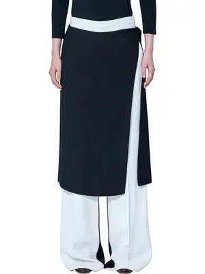 Phoebe Philo Apron Trousers - Black