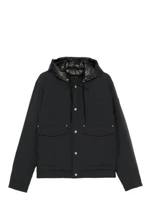 Moose Knuckles Hooded Jacket - Black