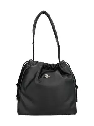 VIVIENNE WESTWOOD Hilary Bucket Bag - Black