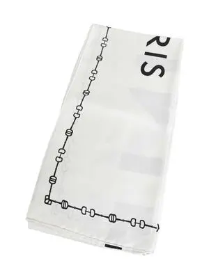 Celine Printed Silk Foulard - Multicolor