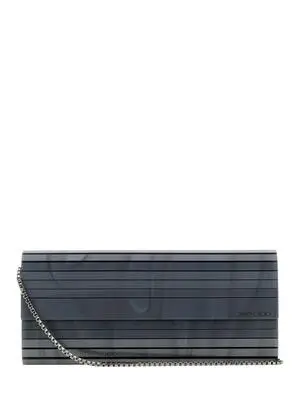 JIMMY CHOO Midnight Pvc Sweetie Clutch - Blue