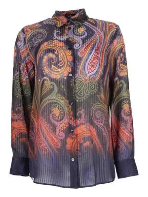 Etro Paisley Print Shirt - Multicolor