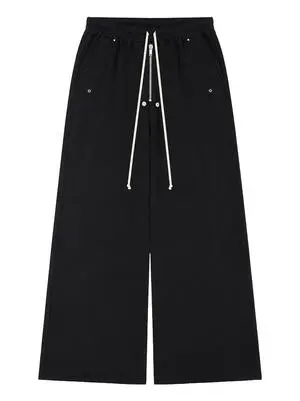 Rick Owens Wide Leg Trousers - Black